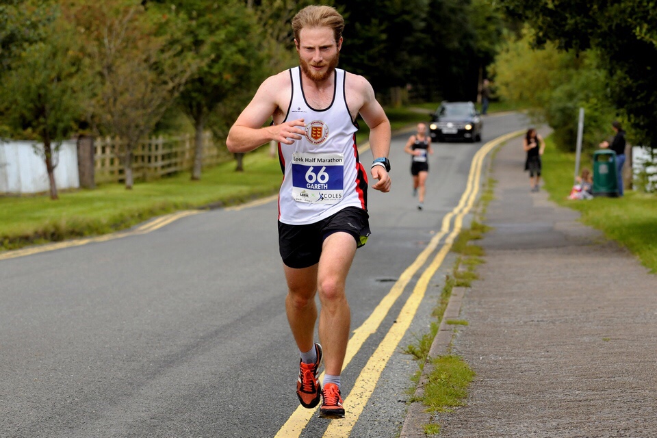 Leek Half Marathon – The Running Man in Blue