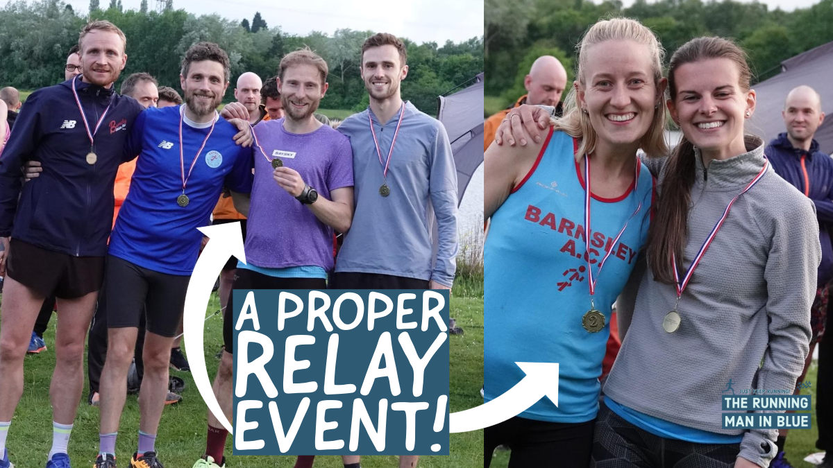 Rother Valley Relays 2024 – The Running Man in Blue